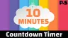 Countdown Timer - 10 mins | Pevan & Sarah