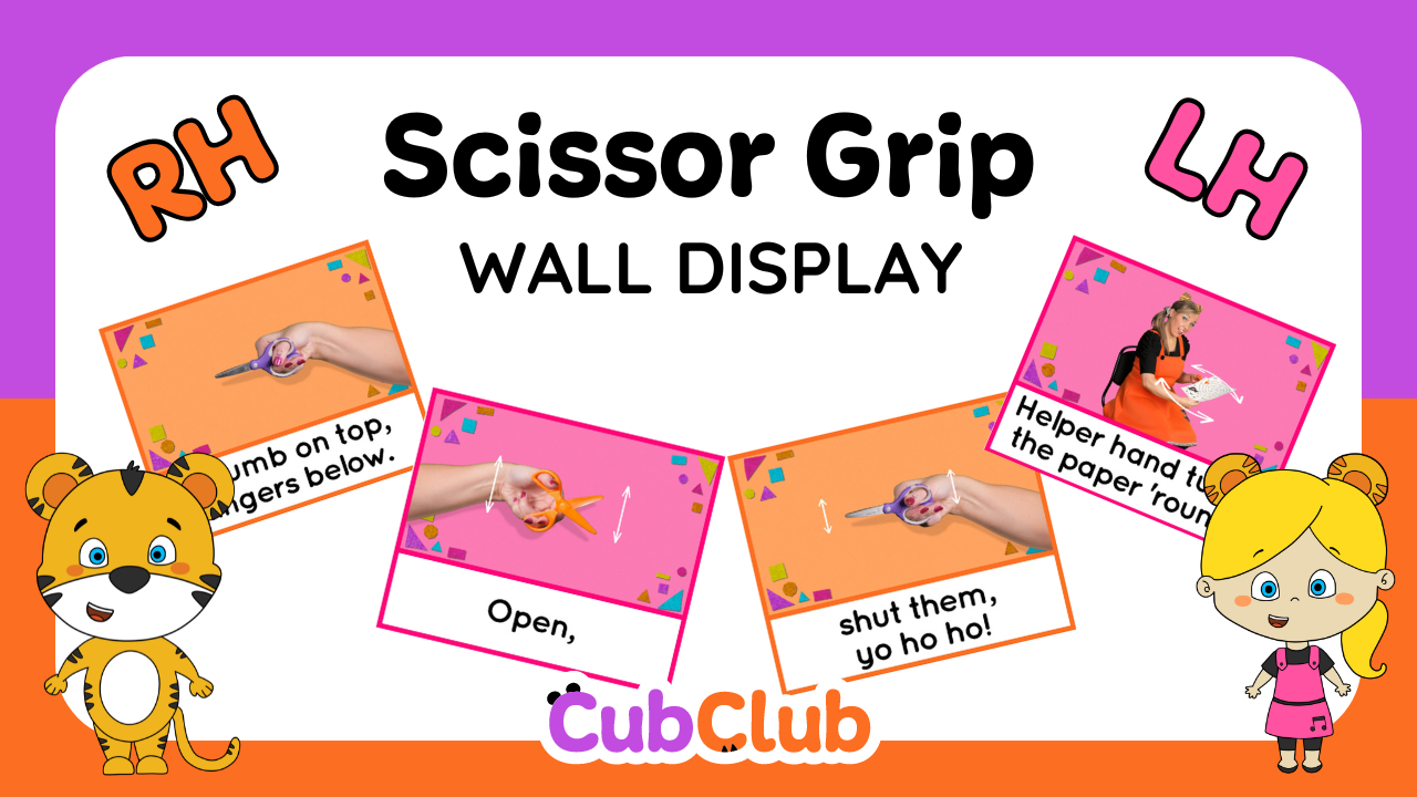 Scissor Grip Wall Display | Pevan & Sarah