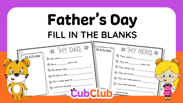 Father’s Day Gifts, Crafts & Activities for Kids | Pevan & Sarah