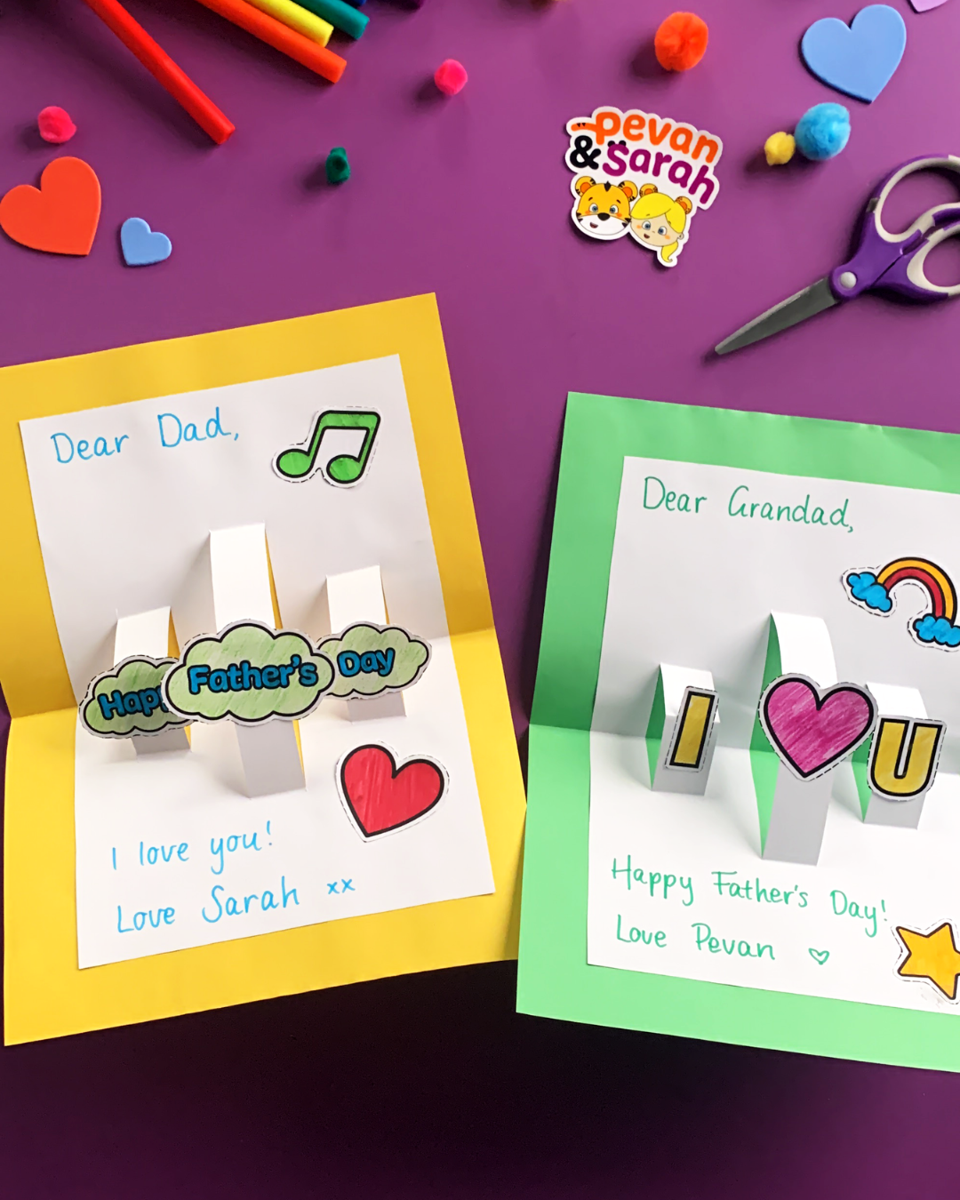 Father’s Day Gifts, Crafts & Activities for Kids | Pevan & Sarah
