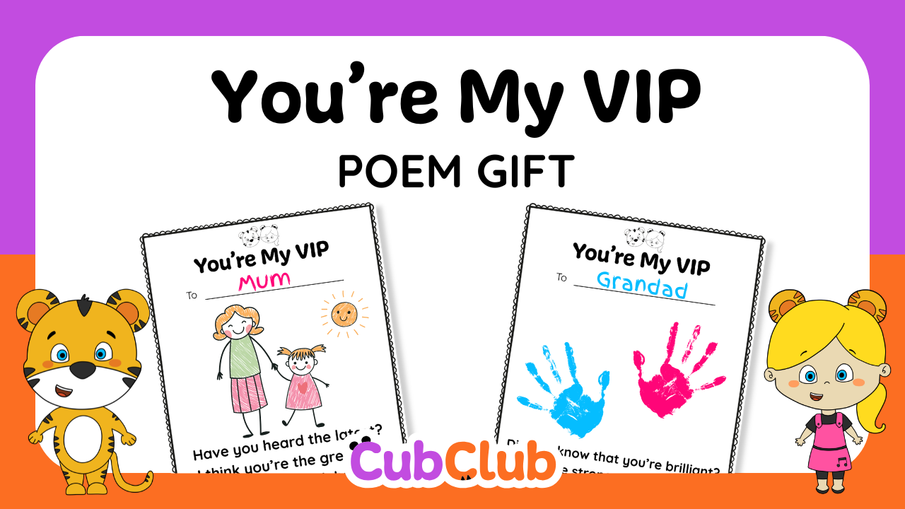 You're My VIP Poem Gift | Pevan & Sarah