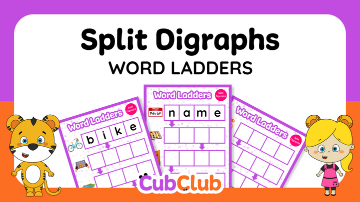 Strategies, activities and games for teaching split digraphs | Pevan & Sarah